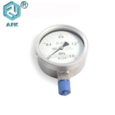 China SS316 Propane Gas Lpg Pressure Gauge Corrosion - Proof Ambient Temp -20~70°C for sale