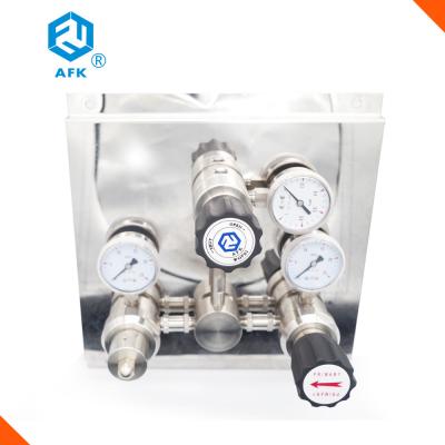 China R1100 Semi-automatic Changeover Switch Device with Stainless Steel Pressure Reducing Valve for sale