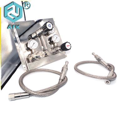 China High pressure CO2 single stage gas control panel pressure regulator for sale