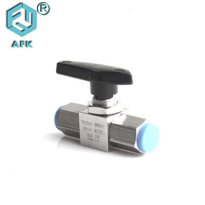 China Stainless Steel 316 Thread Ends High Pressure Ball Valve OD Connect for sale