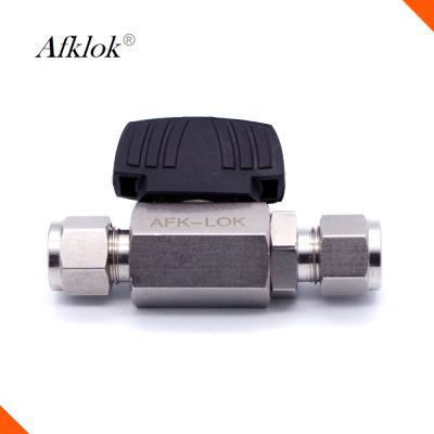 China One / Two Way Float Ball Valve With Handles , BV - OD SS Ball Valve For Water Gas for sale