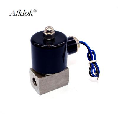 Cina Acciaio inossidabile 220VAC resistente ad alta temperatura dell'elettrovalvola a solenoide del gas di ZCT GPL in vendita