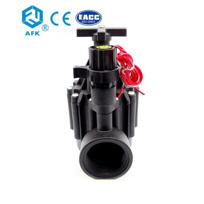 China AC 220V 2 Inch Water Irrigation Solenoid Valve Pilot Structure Medium Temperature for sale