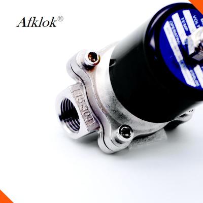 Cina Acciaio inossidabile ad azione diretta 2w-320-32B 11/4» 10 Antivari della valvola per aria del solenoide di CC 12v in vendita