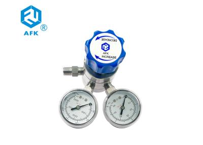 China Regulador de pressão da fase do acetileno 316L 3000PSI dois do argônio à venda