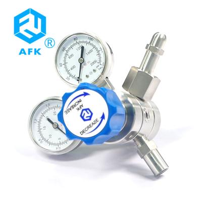 Cina 200 regolatore di pressione del gas del butano dell'acetilene di Antivari 316L 500PSI in vendita
