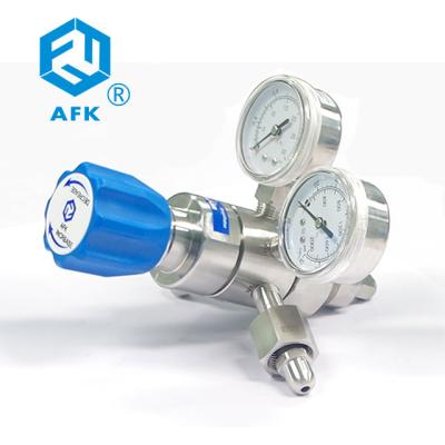 中国 ステンレス鋼316L 3000psi窒素のガスの圧力調整器1/4