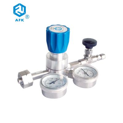 Cina Doppio riduttore di pressione della valvola a spillo del calibro 3000psi SS316 1/4