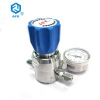 China 316L 4000psi Stainless Steel Pressure Reducer 6mm Compression Fitting for sale