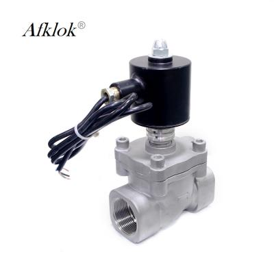 Cina Acciaio inossidabile ad alta pressione 100 Antivari dell'elettrovalvola a solenoide del diaframma DC24V in vendita