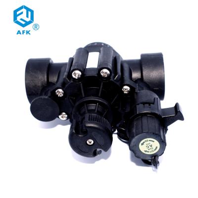 China DC Latching Plastic 1.5in Water Solenoid Valve DC12V  Irrigation Control for sale