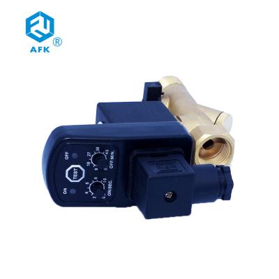 Cina arresto IP65 dell'elettrovalvola a solenoide del compressore d'aria di pollice di 1.6Mpa 1/2 220V 12VAC in vendita