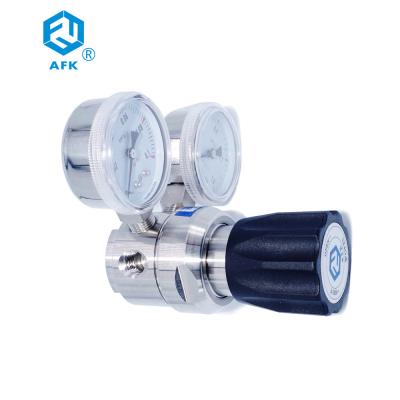 China R11 3000psi Stainless Steel Pressure Regulator 316 High Flow PCTFE Seat for sale