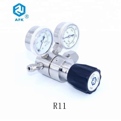 Cina Elio AFK di SUS del regolatore di pressione dell'ossigeno della valvola di PCTFE a due fasi in vendita