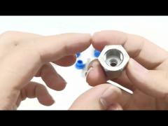 Os acoplamentos da solda que reduzem o adaptador G rosqueiam 316 encaixes de tubulação de aço inoxidável