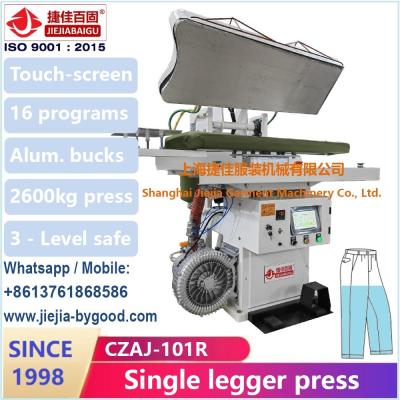 China Anpassungsfähige CZAJ Hosenpressmaschine mit Metallbuck für Bekleidung for sale