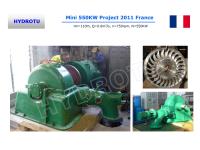 China Medium Head Turgo hydro Turbine for sale
