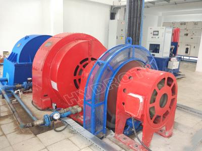 China Pelton Hydro Turbine / Pelton Water Turbine With Synchronous Generator for sale