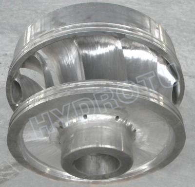 China High water Head horizontal shaft Francis Turbine Runner with stainless steel runner for sale