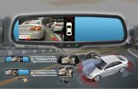 Quality High Security Reverse Parking Sensor , Front And Rear Parking Sensors PAL / NTSC for sale