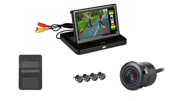 Quality 3 In 1 Car Parking Sensor System IP67 Waterproof Grade Camera Radar Kit for sale
