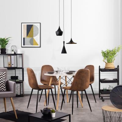 China Charlton Mid Century Velvet Chair Modern Style Side Dining Chairs for Dining Room for sale