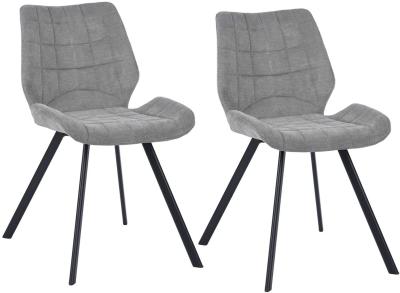 China Scandinavian Style Mid Century Arm Side Fabric Upholstery Dining Chairs with Solid Painting Steel legs for dining room for sale