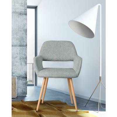 China EN12450 standard indoor furniture 56*56*78 cm Modern Size Dining Chairs With Wood Color Velvet Fabric Howllow Backrest for sale