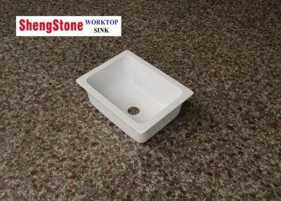 China Professional White Epoxy Resin Sink Lab Fittings Heat Resistance 356*254*152 Mm for sale