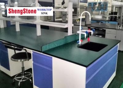 China Green Chemistry Modular Lab Furniture Phenolic Resin Top Alkali Resistance for sale