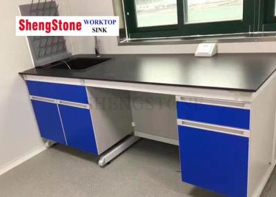 Cina Piano di lavoro estremamente durevole per il laboratorio, colore nero della resina fenolica in vendita