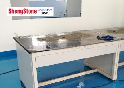 Chine Le banc phénolique de noir de structure simple complète résistant à hautes températures de pièces de laboratoire à vendre