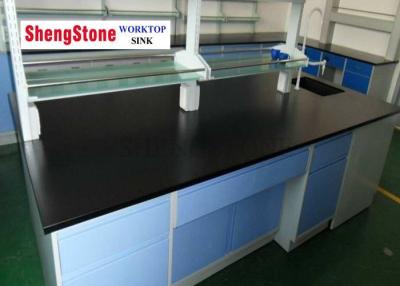 China Tamanho da laje da resistência ácida 3050*1525 milímetro de Worktop da resina fenólico de laboratório de química à venda