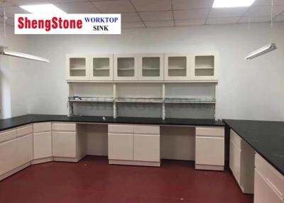 China Materiais fixados na parede da resina fenólico do preto da bancada da categoria do laboratório à venda