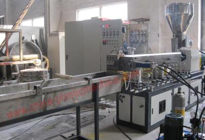China twin screw filler and modification extruder palletizing machine for sale