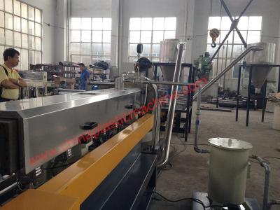 China EVA wind-cooling twin screw granulation machine en venta