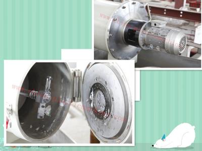 China Wast film pelletizing machine HDPE film granulation recycling machine for sale