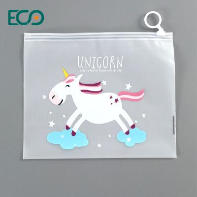 Cina Transparent Cloth Plastic Ziplock Bag  Recyclable For Underwear Package in vendita