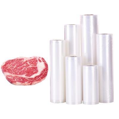 Cina Transparent Food Vacuum Bag Eco Friendly Seal Frezzer Plastic Bags Roll in vendita