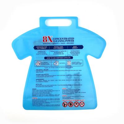 Cina Blue Matte Lamination Haft Transparent Child Resistant Mylar Bag 5 Gallon in vendita