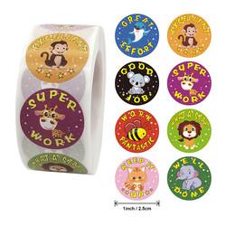 Quality Customized Mini Small Sticker Roll Logo Packing Label Thermal Stickers Labels for sale