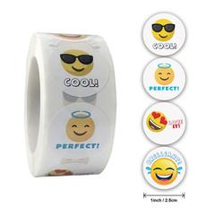 Quality Customized Mini Small Sticker Roll Logo Packing Label Thermal Stickers Labels for sale