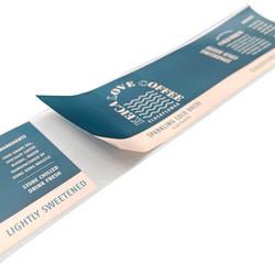 Quality Biodegradable Waterproof Custom Printed Writing Paper Material Packaging Labels for sale