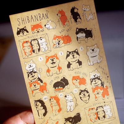 Cina Hot Sale Custom Shaped Animal Printing Desig Paper Sticker Sheet in vendita
