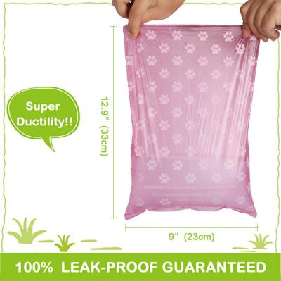 Cina Cute Carrier Portable Pet Waste Dog Poop Bag Environmental Protection Dog Garbage Bag in vendita
