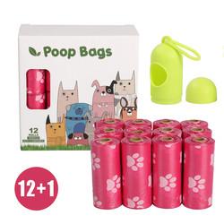 Cina Cute Carrier Portable Pet Waste Dog Poop Bag Environmental Protection Dog Garbage Bag in vendita