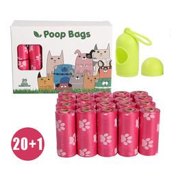 Cina Cute Carrier Portable Pet Waste Dog Poop Bag Environmental Protection Dog Garbage Bag in vendita