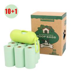 Cina Biodegradable Certificated Scented Compostable Pet Dog Cat Trash Bag With Dispenser in vendita