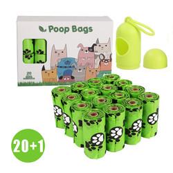 Cina Cornstarch Based Biodegradable Plastic Bag Scented Colorful Compostable For Dog in vendita