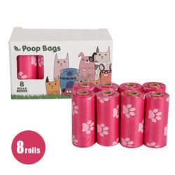 Κίνα Colorful Eco Friendly Waterproof Dag Poop Bag Compostable Corn Starch With Holder προς πώληση